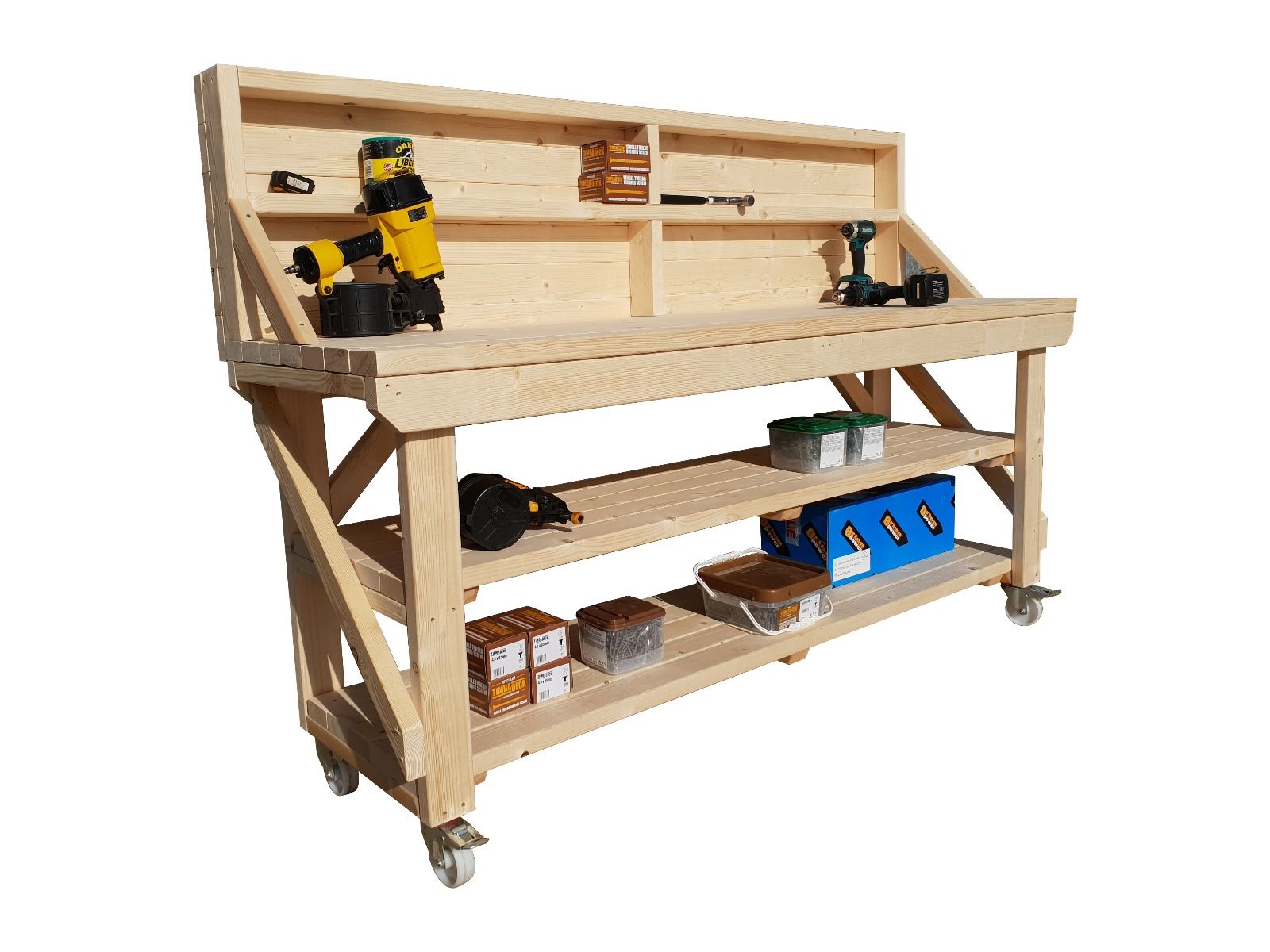 Heavy-duty Acorn Wooden Workbench – Workbench Direct
