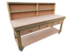 Acorn workbench, kiln-dry work station | Heavy-Duty & Durable ...